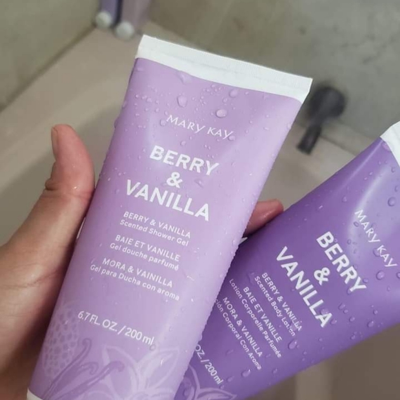 Mary Kay | Bath & Body | Mary Kay Berry Vanilla Body Wash And Lotion ...